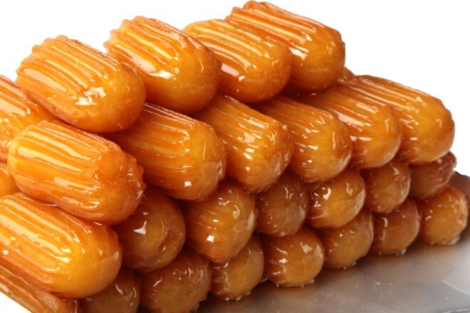 طرز تهیه شیرینی بامیه ترکیه ای + ️دستور تهیه به فارسی و ترکی استانبولی